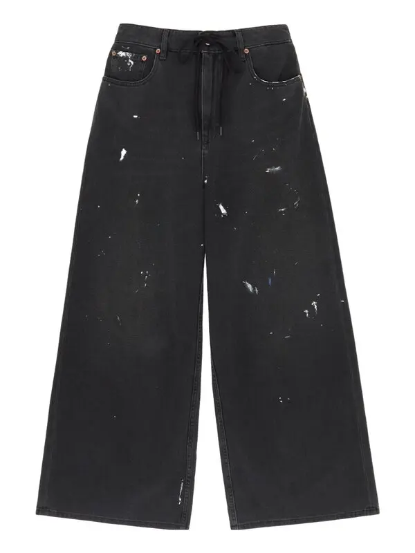 MAISON MARGIELA Wide Leg Jeans - Black