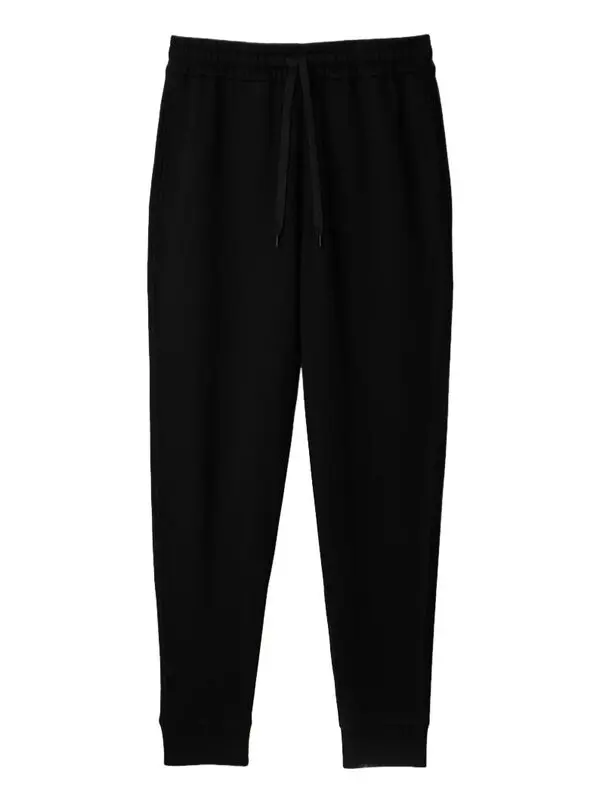 Burberry Logo Tight Sweatpants - Black
