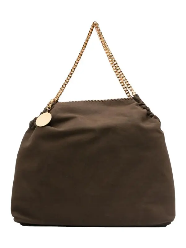 Stella McCartney Falabella Chain-link Shoulder Bag - Brown