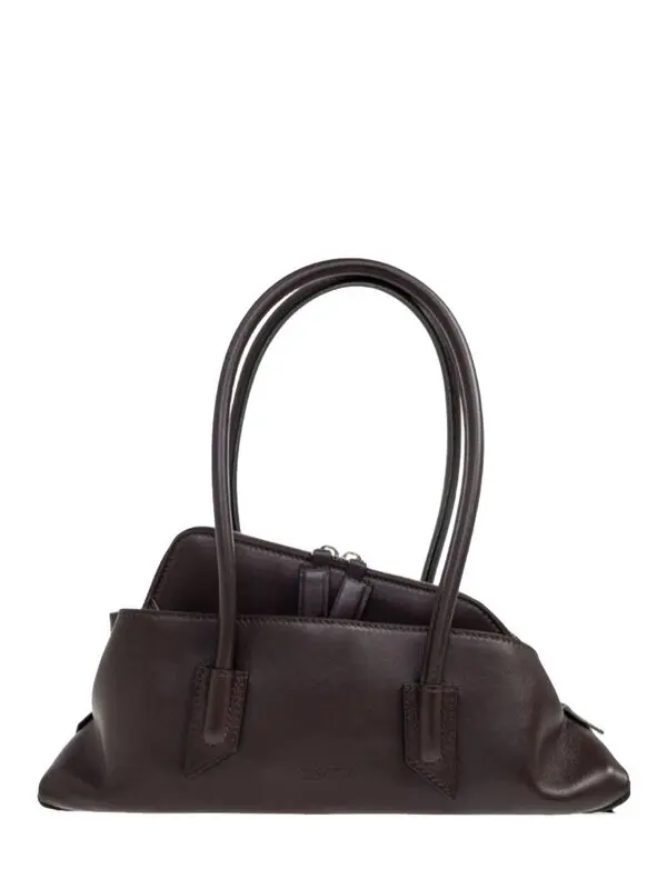Attico La Passeggiata" Small Top Handle Tote Bag - Black
