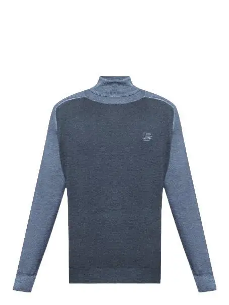 Etro High-neck Sweater - Blue