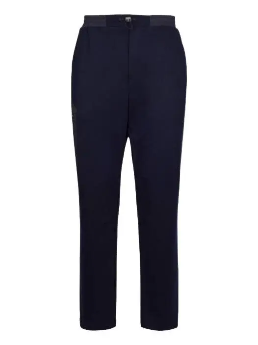 Sease Drawstring Tapered Leg Trousers With Zippered Pockets - Black