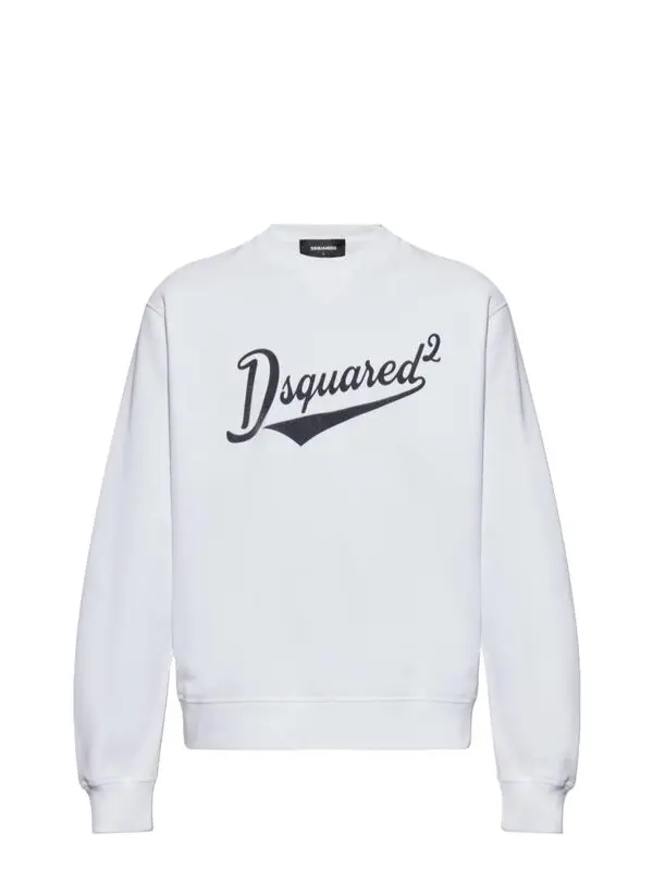 Dsquared2 Logo Crewneck Sweatshirt - White