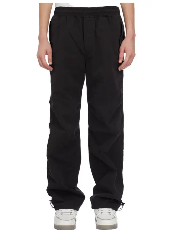 REPRESENT Elastic Waist Casual Pants - Black