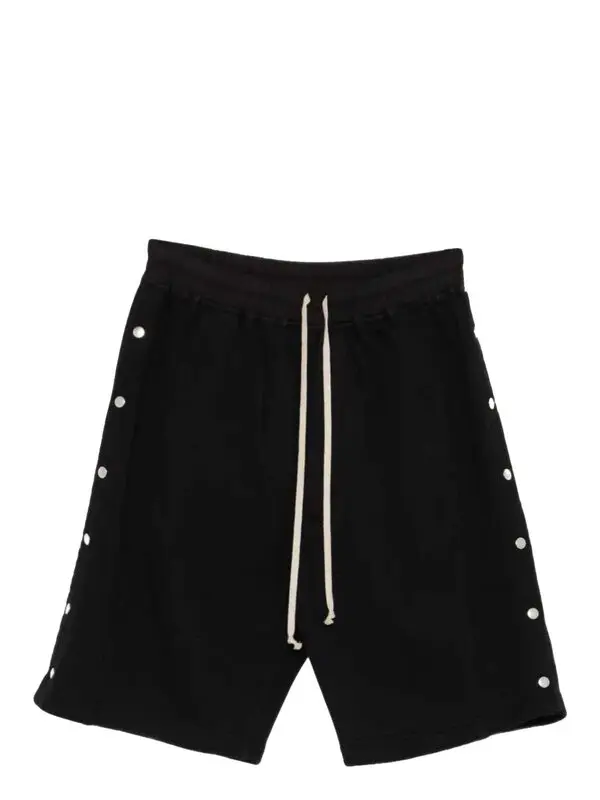 Rick Owens Wide Pusher Shorts - Black