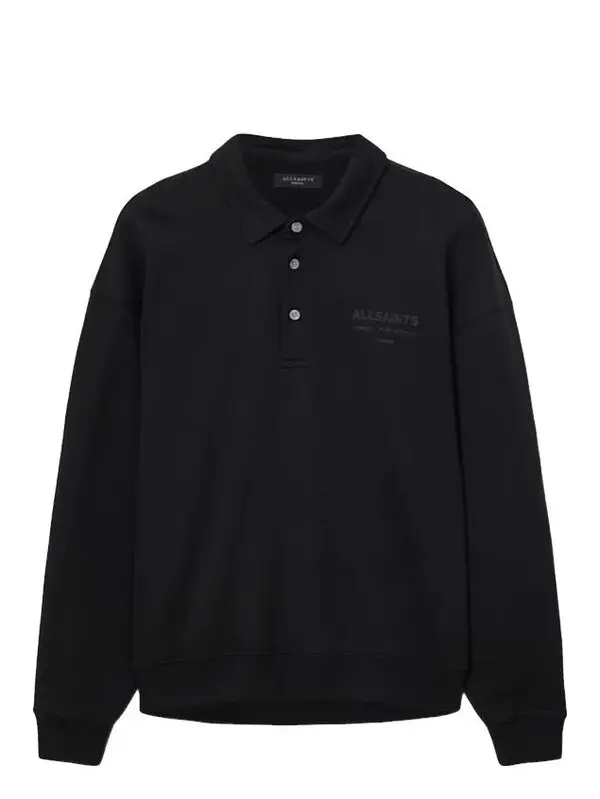 ALLSAINTS Underground Zip Sweatshirt - Black