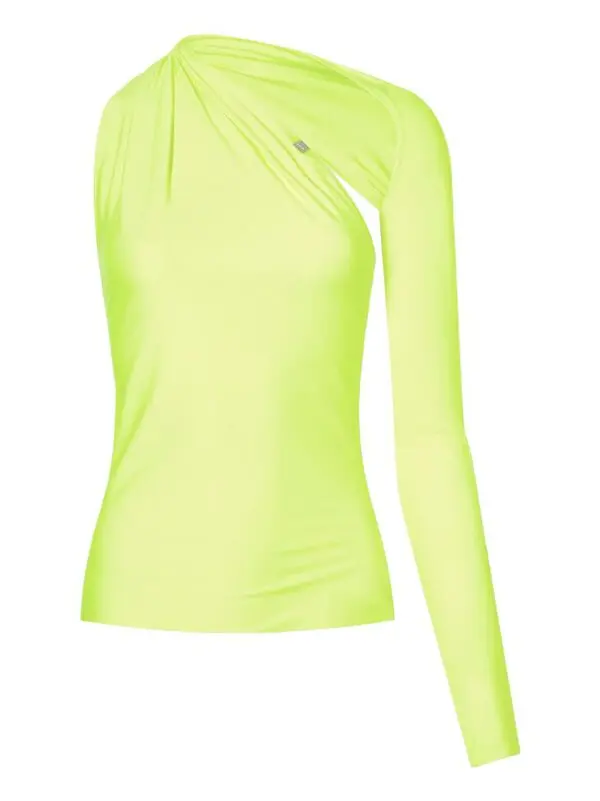 1017 Alyx 9sm Logo Single-sleeve Long-sleeve T-shirt - Yellow