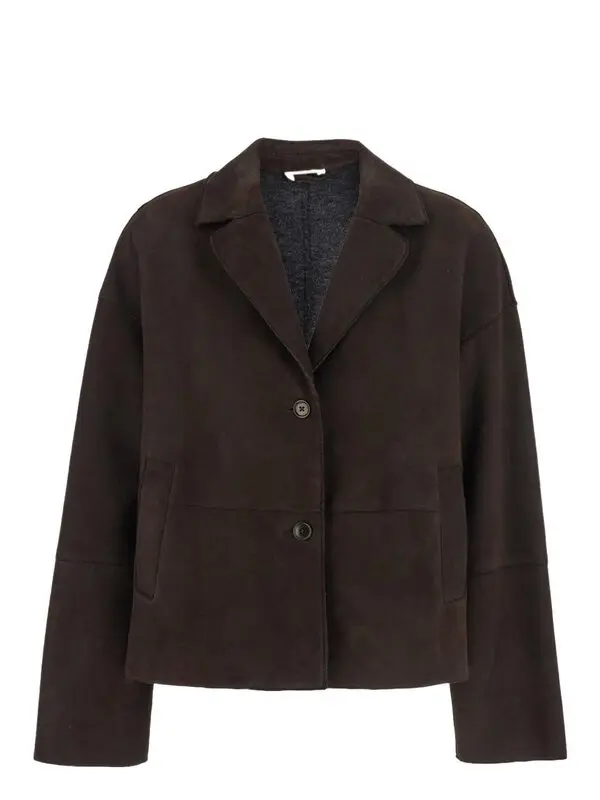 P.a.r.o.s.h Long Sleeve Casual Jacket - Brown