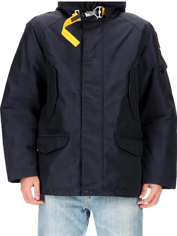 PARAJUMPERS Long-sleeved Down Jacket With Hood - Black