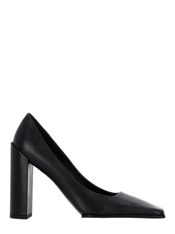 Alaïa High Heel Square Toe Pumps - Black