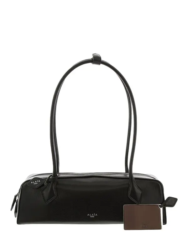 Alaïa Le Teckel Medium Shoulder Bag - Black