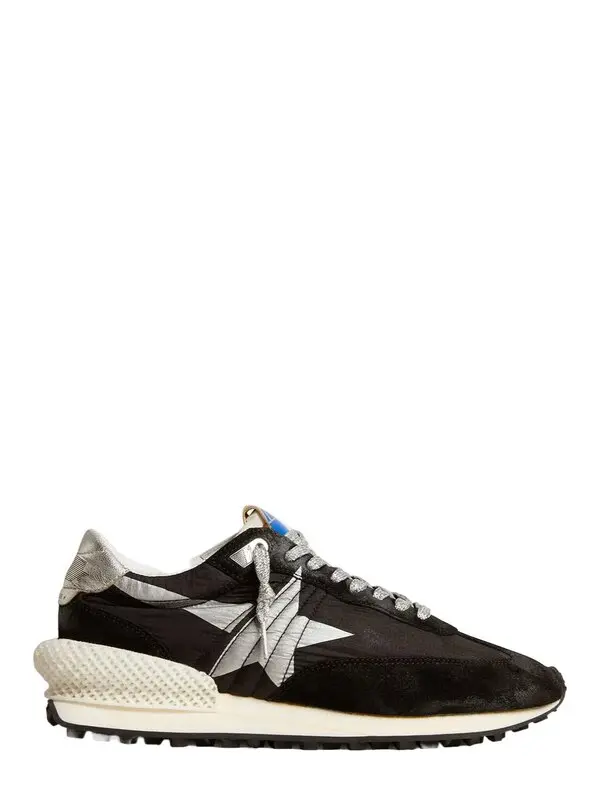 GOLDEN GOOSE Running Marathon Lace-up Sneakers - Black