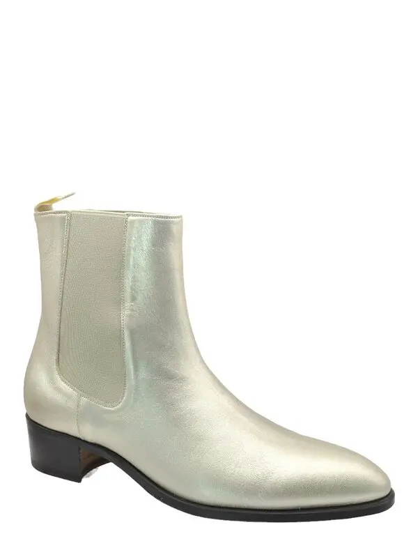 TOM FORD Logo High-top Skate Shoes - Nude