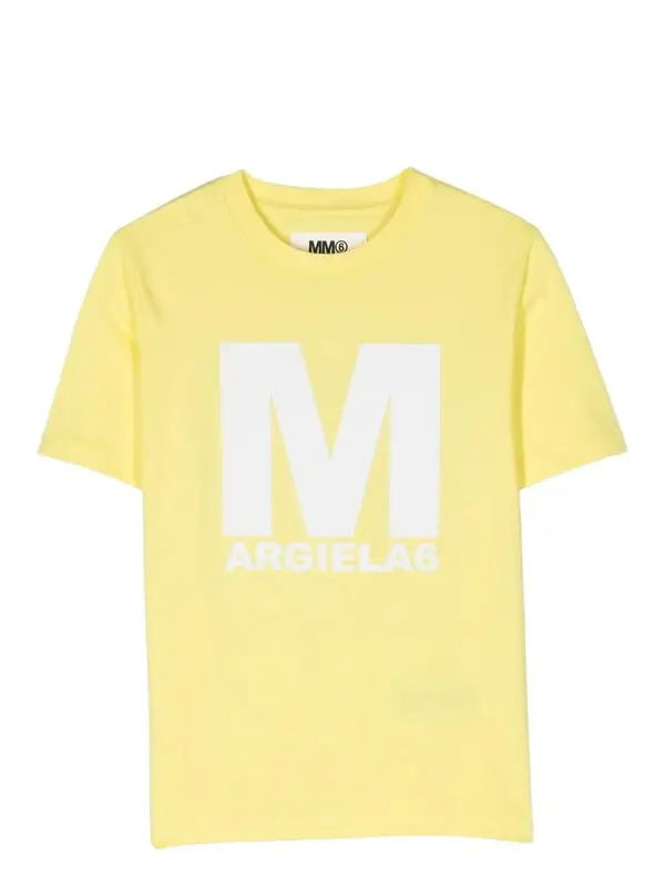MAISON MARGIELA Short Sleeve T-shirt - Yellow