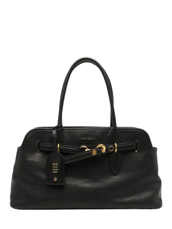 Miu Miu Aventure Tote Bag - Black