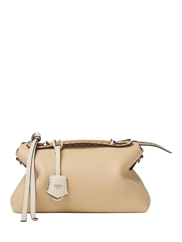 Fendi Selleria Mini Crossbody Bag - Light Brown