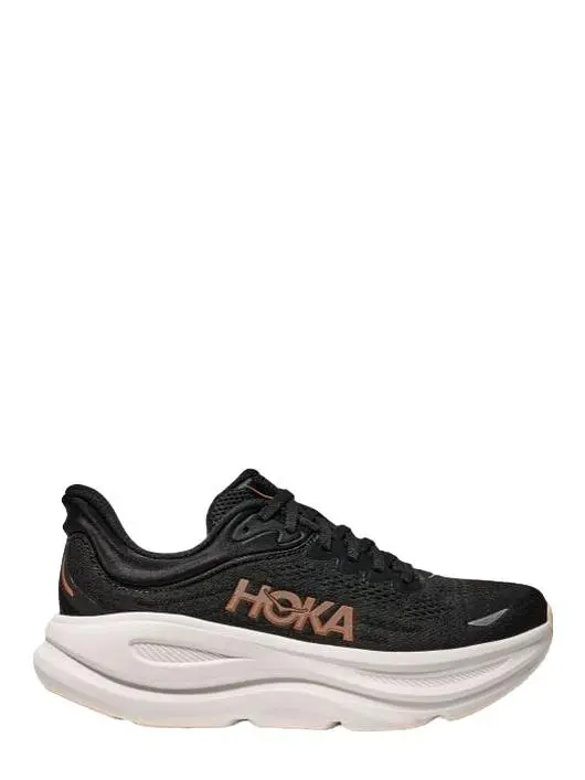 Hoka One One Bondi 9 Sneakers - Black/rose Gold