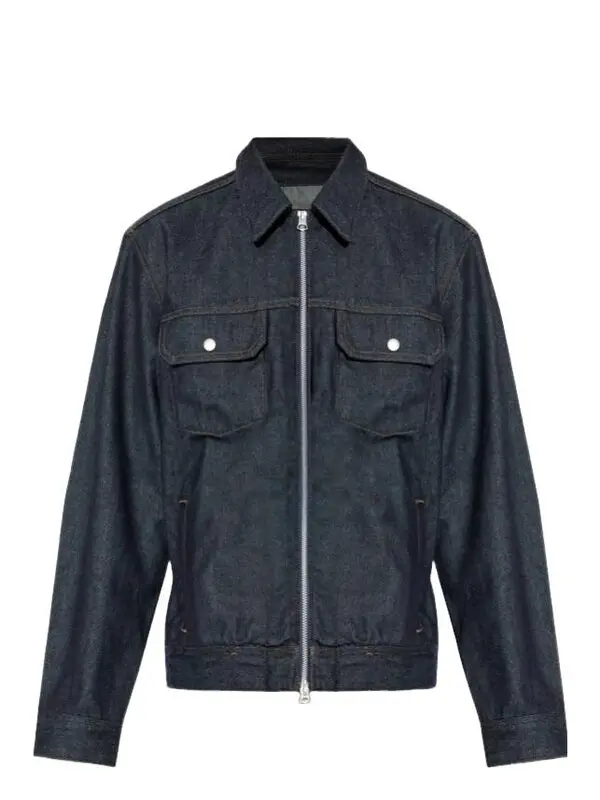 RAG  BONE Rag & Bone Long-sleeved Denim Jacket - Black