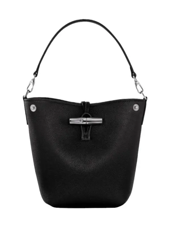 Longchamp Le Roseau Essential Xs Bucket Bag - Black