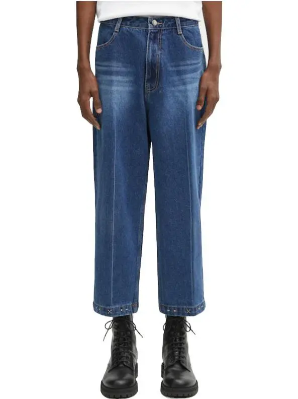 ADER ERROR Belt Loop Jeans - Blue
