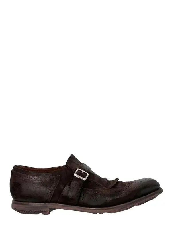 Church's Shanghai Monk Strap Brogues - Brown