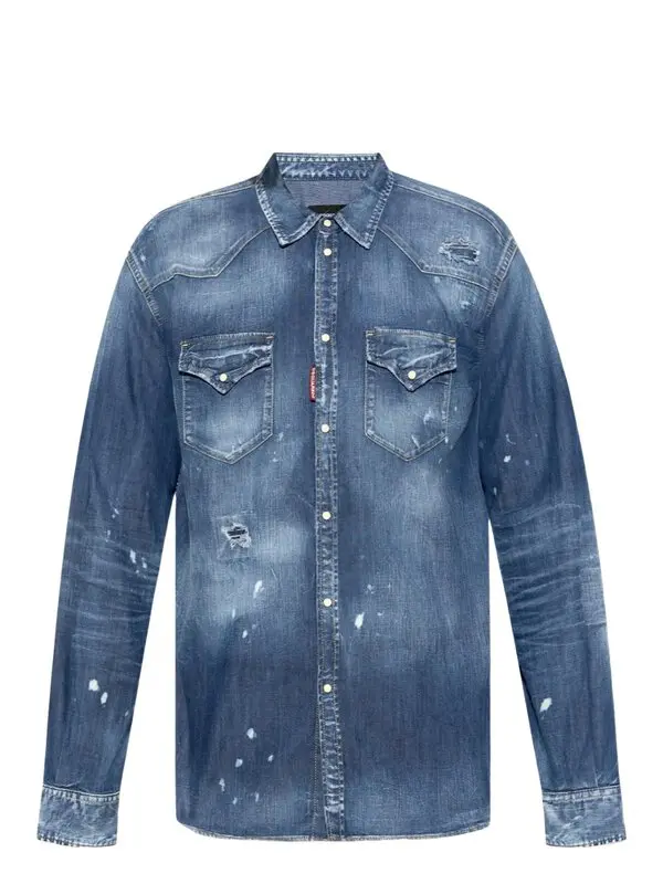Dsquared2 Denim Shirt - Blue