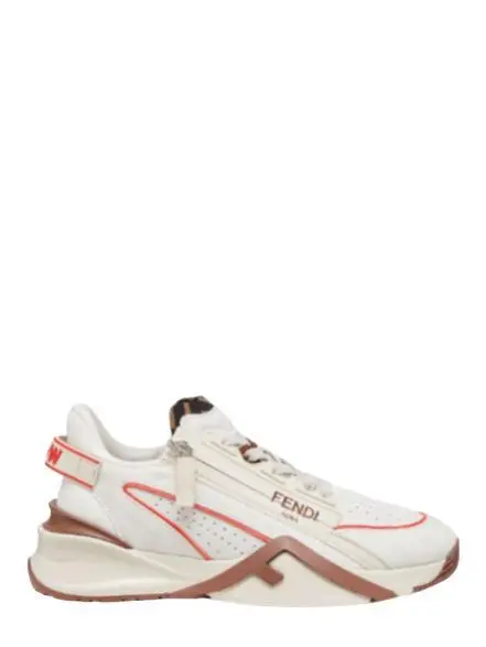 Fendi Flow Low-top Sneakers - White