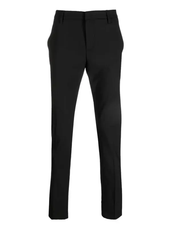 DONDUP Belt Loop Casual Pants - Black