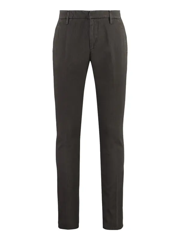DONDUP Gaubert Cotton Trousers - Black