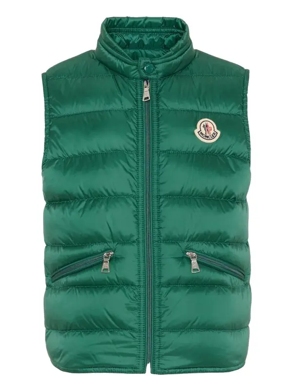 Moncler Packable Down Gilet - Green