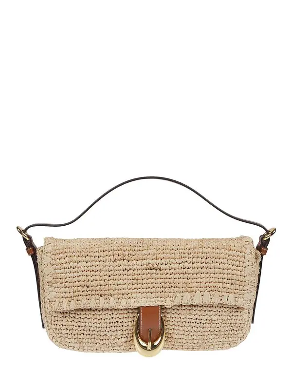 Staud Harlow Shoulder Bag - Natural/tan