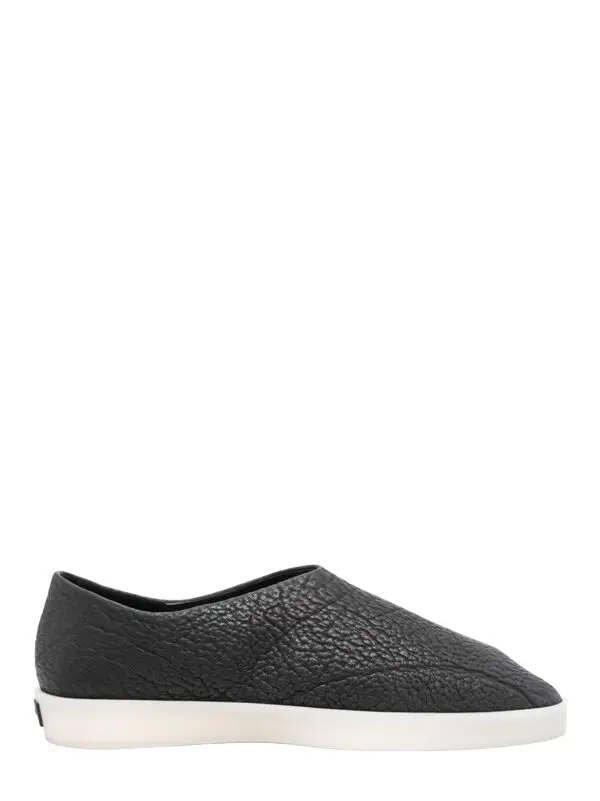 Fear Of God Textured Leather Loafers - Black
