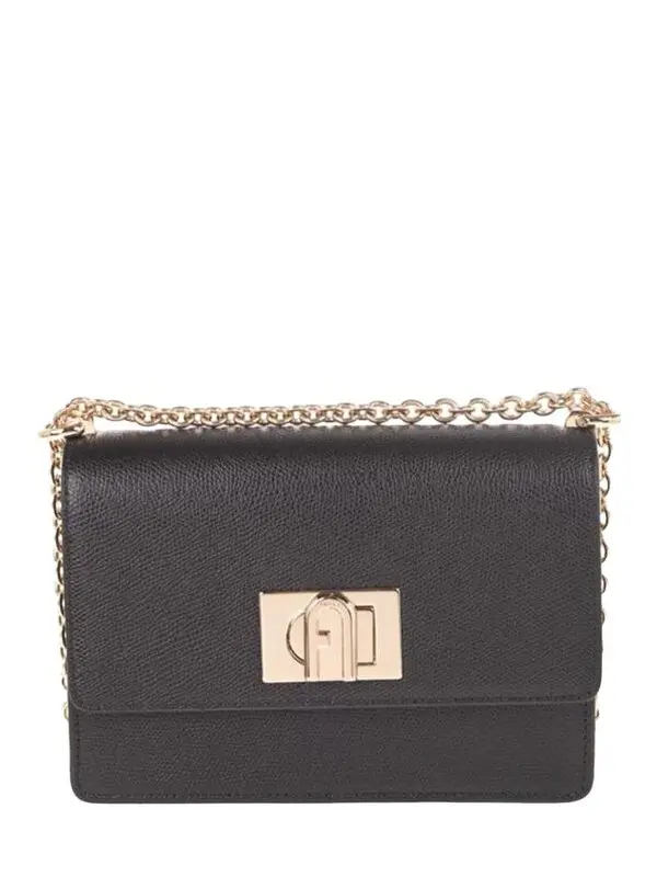 Furla 1927 Mini Crossbody Bag - Black