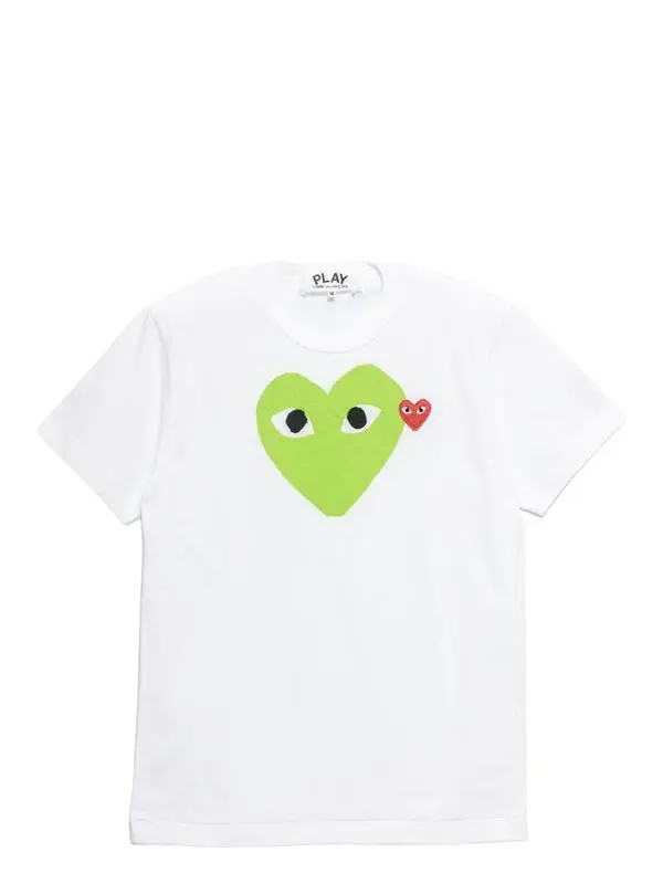 Play Comme Des Garcon Logo T-shirt - White