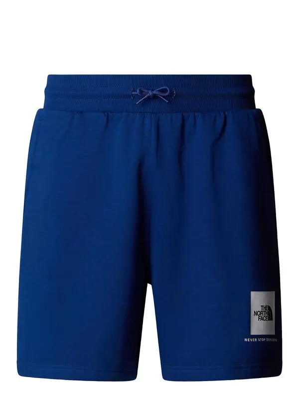 The North Face Logo Printed Drawstring Shorts - Royal Blue