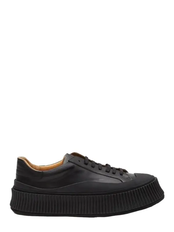 JIL SANDER Flatform Low-top Sneakers - Black