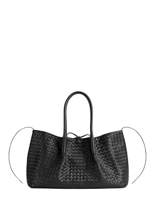 Bottega Veneta Pinacoteca Reversible Tote Bag - Black/fudge Color