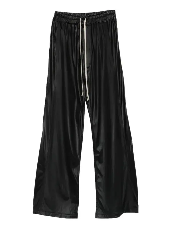 Rick Owens Elasticated Waistband Drawstring Trousers - Black