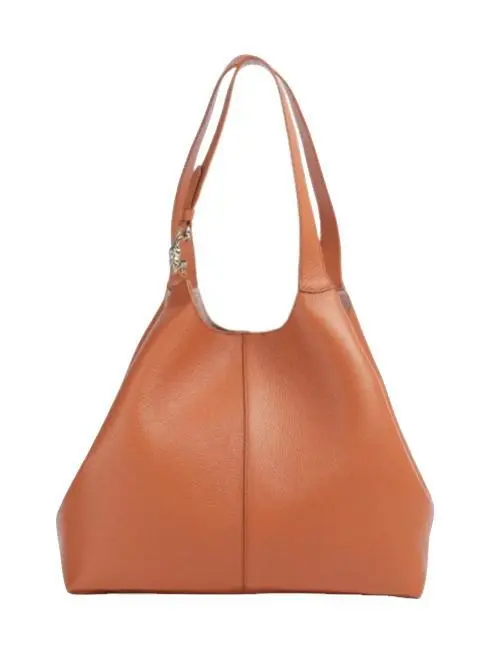 COCCINELLE C-easy Large Shoulder Bag - Orange