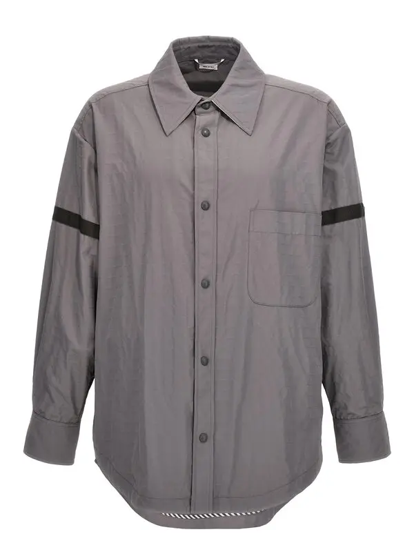 Thom Browne Button-fastening Shirt - Light Gray