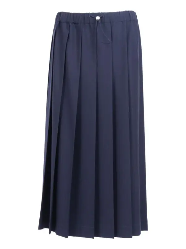 Fabiana Filippi Pleated Midi Skirt - Black