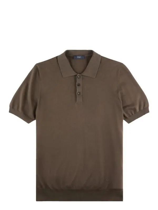 FAY Cotton Shirt - Brown