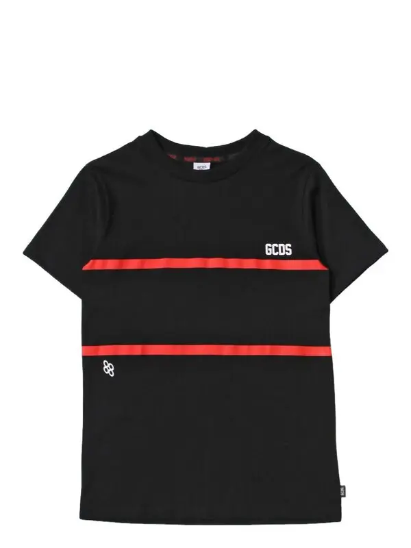 Gcds Chest Logo T-shirt - Black