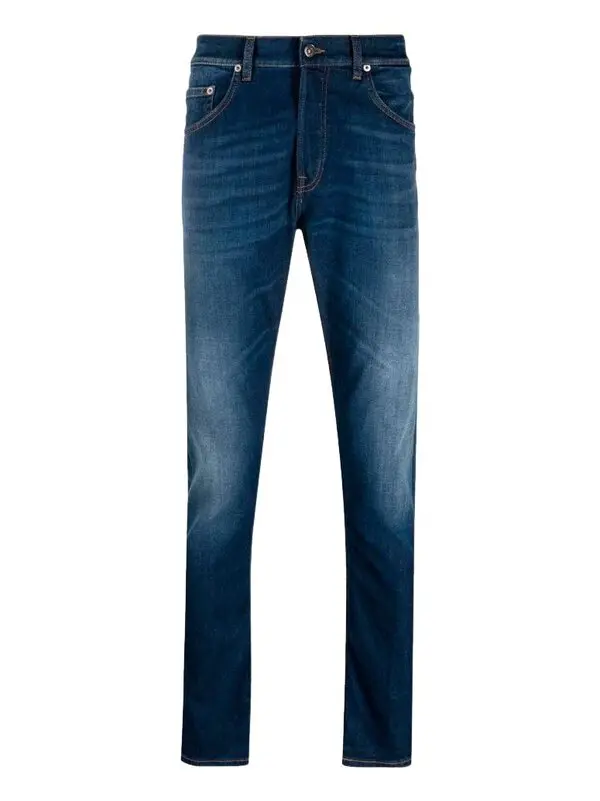 DONDUP Icon Straight-leg Jeans - Blue