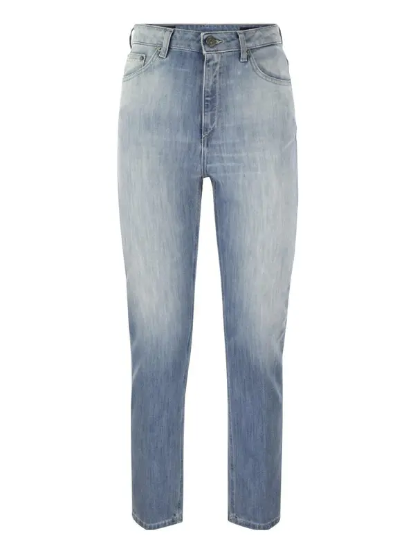 DONDUP Cindy Straight-leg Jeans - Gray