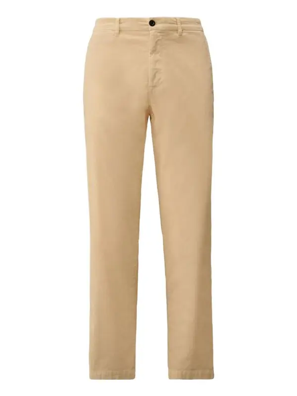 C.P. COMPANY Stretch Cotton Trousers - Pistachio Shell - Beige