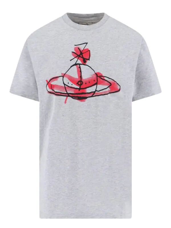 VIVIENNE WESTWOOD Graphic Print T-shirt - White