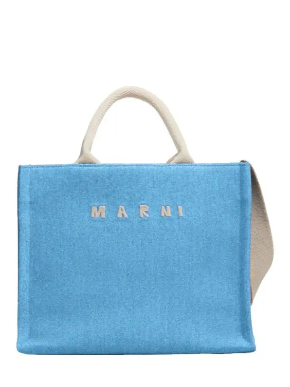 Marni Denim Tote Bag - Blue