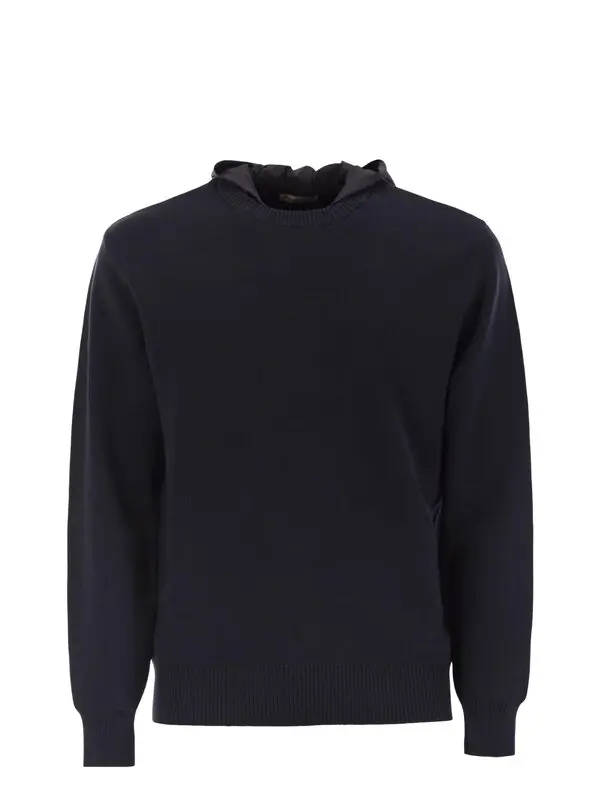 Herno Hooded Sweatshirt - Black