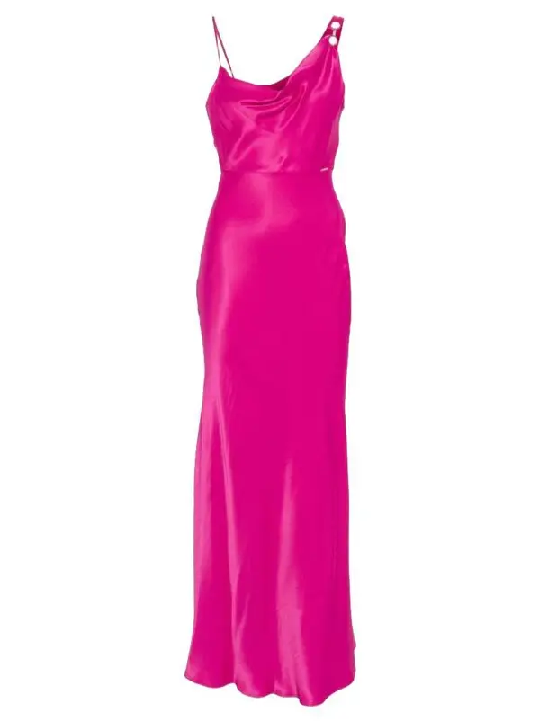 TWINSET Draped Maxi Dress - Pink